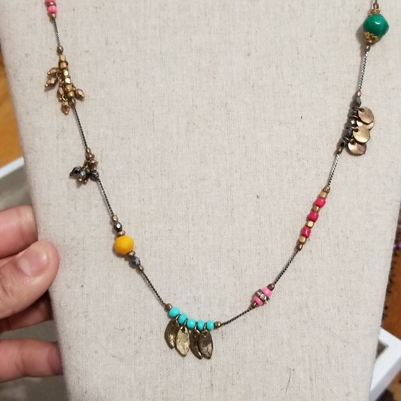 Jewelry | Multi Colored Long Necklace | Poshmark